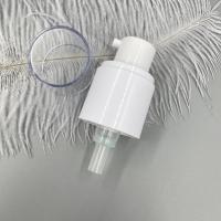 China AS Cap Cream Pump Dispenser Facial White Treatment 0.5ml Dosage SS316 24/410 for sale