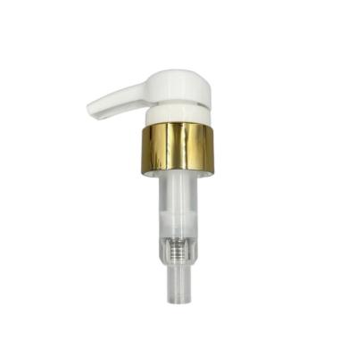 China 3.5ML Dosage Lotion Dispenser Pump White 28/410 33/410 With ABS Closure for sale