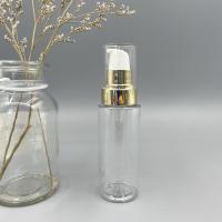 China BB Cream Pump Dispenser SS316 Spring Outside 24/410 0.5ml Dosage Clear Cap for sale