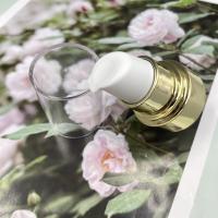 China BB Cream Pump Dispenser SS316 Spring Outside 24/410 0.5ml Dosage Clear Cap for sale
