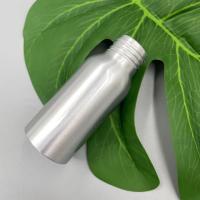 China Prevent leakage Silver Aluminium Bottle 50ml 35*85mm Neck 24mm Customized Color for sale