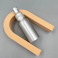 China Prevent leakage Silver Aluminium Bottle 50ml 35*85mm Neck 24mm Customized Color for sale