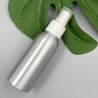 China 3.52oz Aluminium Cosmetic Containers Spray Diameter 40mm Neck 24mm Round Shoulder for sale
