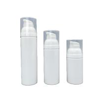 China PP 75ml 50ml White Airless Pump Bottles Lotion No Pollution With Snap for sale
