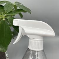 China Recycled Bottle Plastic Trigger Sprayer Pump 28 / 400 Stream Off 1.2 CC/T for sale