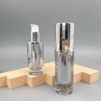 China High End Cosmetic Pump Bottle Skincare Packaging 30ml Metallized for sale