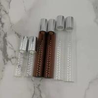 China 5ml 10ml 15ml Empty Glass Roll On Bottles 304 Stainless Steel Ball for sale