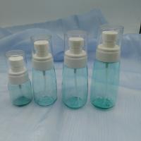 China Personal Care Transparent Blue 60ml Petg Bottle Ultra Fine Sprayer for sale