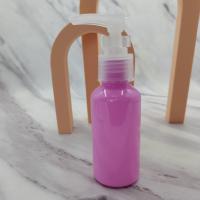 China Travel Set Series Skincare 75ml Pet Pump Bottle Pink Purple Light Green Light Blue for sale