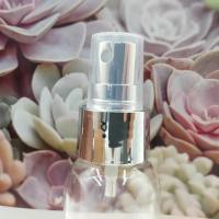 China Shiny Silver Plating Closure Fine Mist Sprayer Pump 24/410 For Perfume for sale