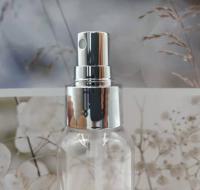 China Shiny Silver Plating Closure Fine Mist Sprayer Pump 24/410 For Perfume for sale