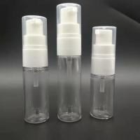 China Round 30ml 1.06oz Neck 20mm Pet Sprayer Bottle Thick Wall Clear Color for sale