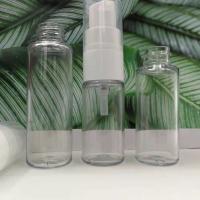 China Round 30ml 1.06oz Neck 20mm Pet Sprayer Bottle Thick Wall Clear Color for sale