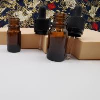 China 100ml Amber Glass Cosmetic Bottles Dropper Ratchet Closure Protect Children for sale