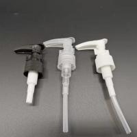 China Discharge Rate 0.7cc 20 / 410 Lotion Pump Replacement With Clip Black Color for sale