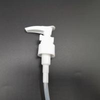 China Discharge Rate 0.7cc 20 / 410 Lotion Pump Replacement With Clip Black Color for sale