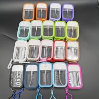 China 45ml Diameter 58*17 Credit Card Sprayer Height 101 Petg Bottle With Silicone Sleeve for sale