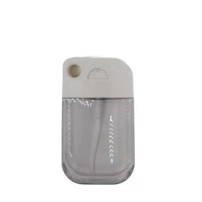 China 38ml Plastic Spray Bottle Petg Clear Color Diameter 54*16 Rectangle Shape for sale