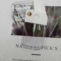 China 38ml Plastic Spray Bottle Petg Clear Color Diameter 54*16 Rectangle Shape for sale