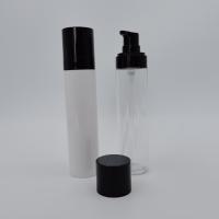 China Clear Slim Type 80ml Lotion Petg Pump Bottle For Personal Care for sale