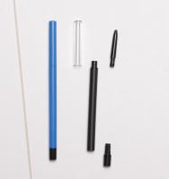 China Filling capacity 0.08g Empty Eyebrow pencil Slim style Height 123mm Diameter 6mm Plastic Makeup Container for sale