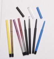 China Filling capacity 0.08g Empty Eyebrow pencil Slim style Height 123mm Diameter 6mm Plastic Makeup Container for sale