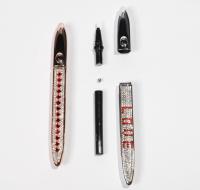 China Boat Design Tube Body Diamond Style Leather Style Customizable Surface Filling Capacity 0.8-1.0ML for sale