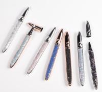 China Boat Design Tube Body Diamond Style Leather Style Customizable Surface Filling Capacity 0.8-1.0ML for sale
