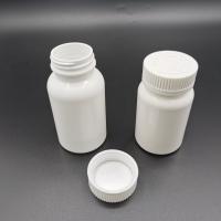 China 120cc White Hdpe Bottle Children Proof Cap Push Down And Turn To Open for sale