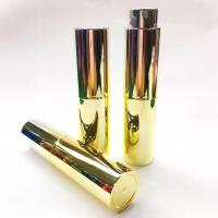 China 10ML UV Gradient Gold Color Customized Color Perfume Spray Bottle Replaceable Fragrance Bottle for sale