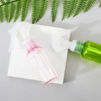 China Transparent Bottle Plastic Trigger Sprayer Pump 24/410 28/410 0.35ml With Lock for sale