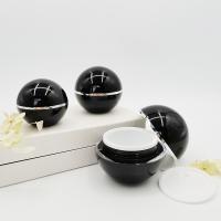 China Skin Care Packaging Face Cream Container 15g 30g 50g Acrylic Cosmetic Jar Ball shape for sale