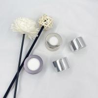 China Aluminum Disc Top Flip Cap Top Dispensing Gold 24/410 Metallized Surface for sale