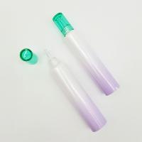 China Customized Color Empty Squeeze Tubes 20ml 40ml Clear Cap Diameter 25mm for Eye Gel for sale
