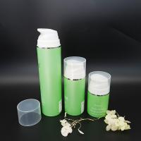 China PCR Material 50ml 100ml 150ml 200ml Optional Color Snap On PP Airless Pump Bottles for sale