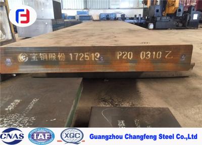 China Hot Rolled Plastic Mold Steel Big Plate Width 2200mm favorable workability P20 / 1.2311 for sale