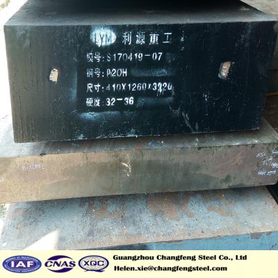 China Hot Rolled DIN 1.2311 AISI P20 Plastic Mould Steel Plate Black Surface 800mm Thickness for sale