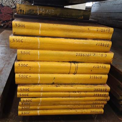 China Black Surface Plastic Mould Steel Carbon Steel For Promotion S50C / SAE1050 / 1.1210 for sale