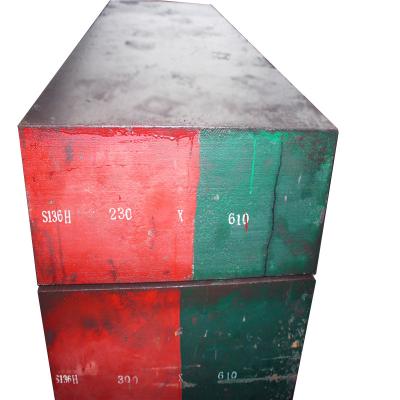 China Annealed Steel SS420 / S136 / 1.2083 Flat Round Bar Hot Rolled SGS Certificate for sale