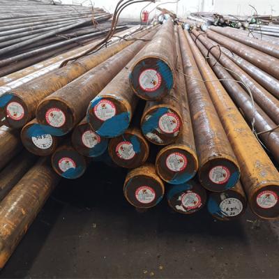 China 200mm Thickness High Carbon Alloy Steel DIN 1.7225 4140 Q+T Metal Round Bar for sale