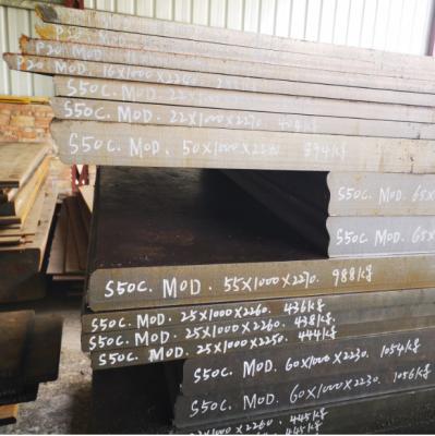 China High Strength Medium Tensile Carbon Tool Steel Flat Bar SAE1050 S50C 1.1210 C50 EAF+LF+ESR for sale