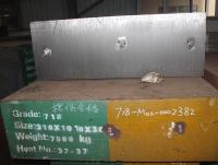 China Hot Forged Steel Block DIN1.2738 / ASSAB 718H / AISI P20+NI For Large Injection Molds for sale