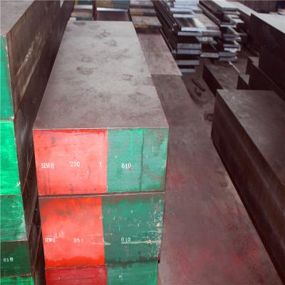 China Pre - Hardened Martensitic Stainless Steel Flat Bar S136H 6-150mm Thickness for sale