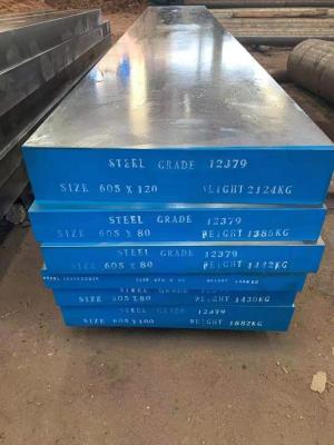 China DIN1.2379 D2 SKD11 Hot Rolled Forged Cold Work Mould Steel Flat Bar & Round Bar ESR Turning Surface for sale