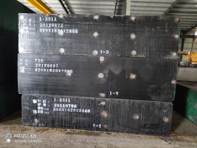 China Plastic Prehardened Mould Steel 1.2311 P20 3Cr2Mo Alloy Steel Block For Metal Extrusion Die for sale