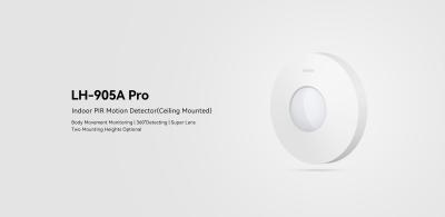 China Indoor ceiling mounted PIR Motion Wired Detector ceiling pir sensor LH-905A Pro for sale