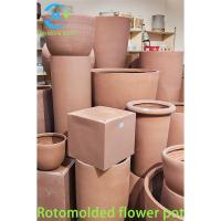 China Rotomolded Flower Pot Mold, Customizable Cylinder Planter Mould for Outdoor Garden Use for sale