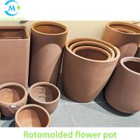China Rotomolded Flower Pot Mold, Customizable Cylinder Planter Mould for Outdoor Garden Use for sale