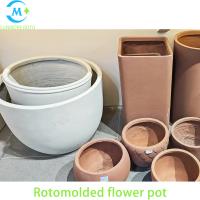 China Rotomolded Flower Pot Mold, Customizable Cylinder Planter Mould for Outdoor Garden Use for sale