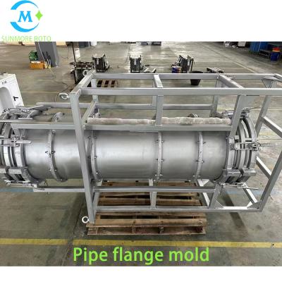 China Custom Aluminum Rotomolded Pipe Flange Mould for Industrial Pipeline Systems for sale